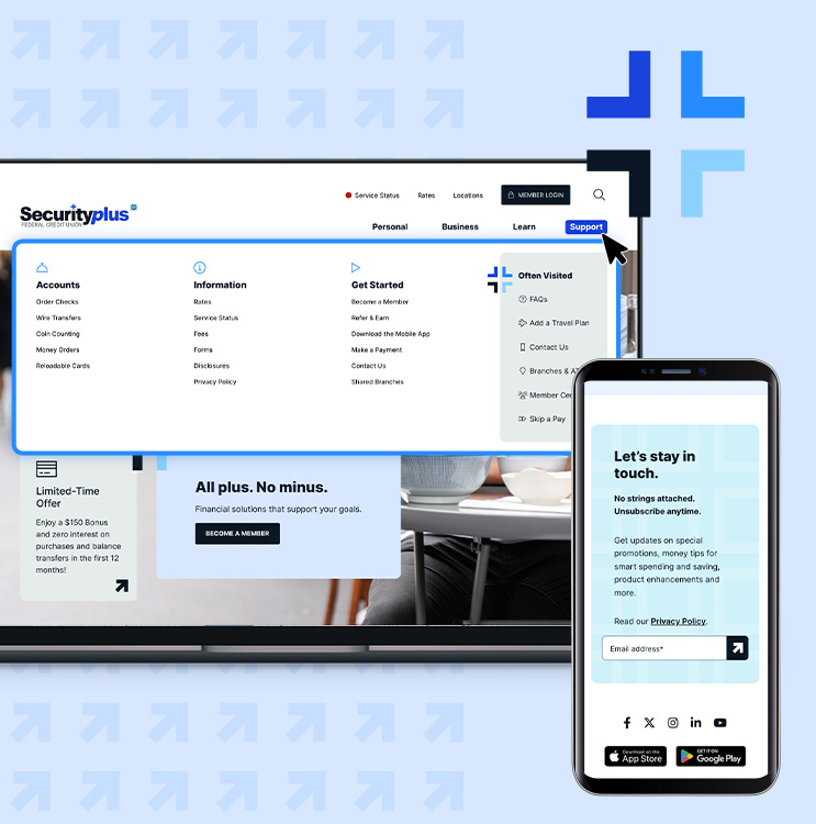 Securityplus Federal Credit Union | MD Home Loans | Credit Cards